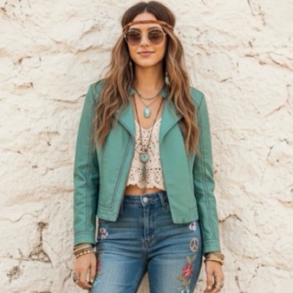 Kate & Mallory | Jackets & Coats | Kate Mallory Large Faux Leather ...